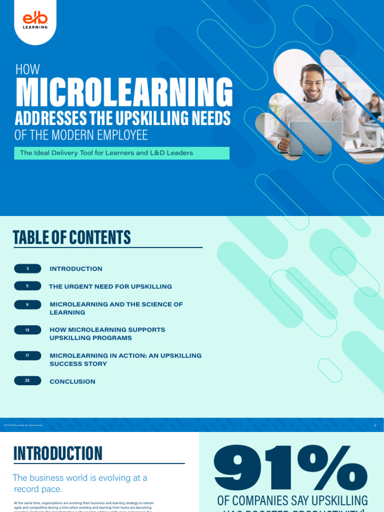 Microlearning: Addresses The Upskilling Needs | PDF | Learning ...