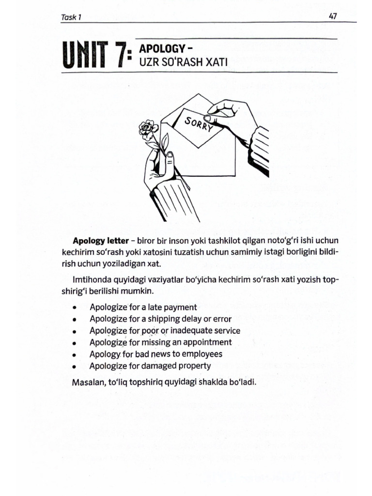 How to Write Apology Letter | PDF