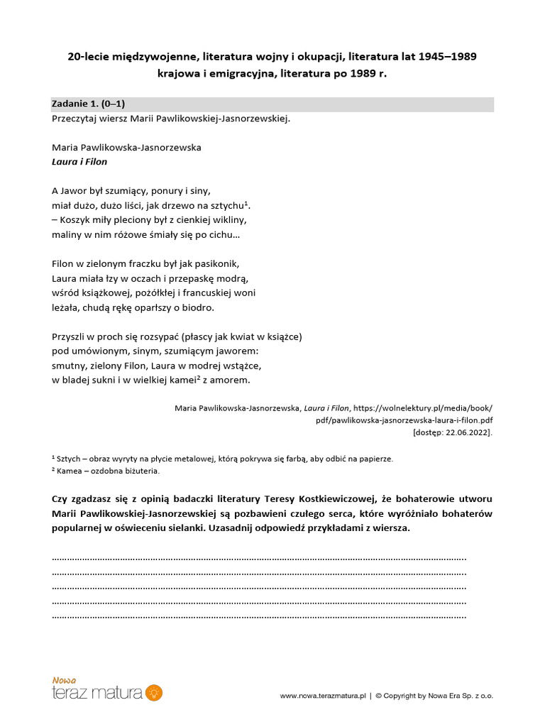 III Grupa Epok | PDF