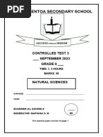 Digital Technology Grade8 Test | PDF | Computer Hardware | Input/Output