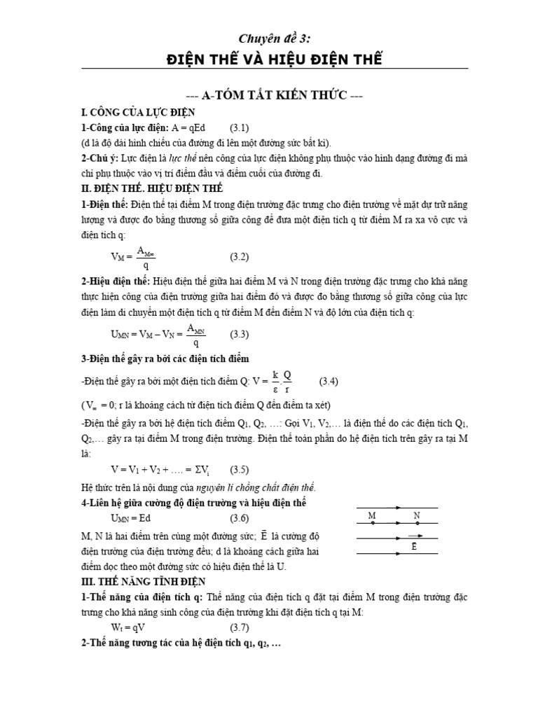 Dien The Va Hieu Dien The | PDF