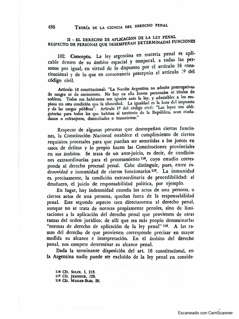 Validez Personal de La Ley Penal. ZAFFARONI | PDF