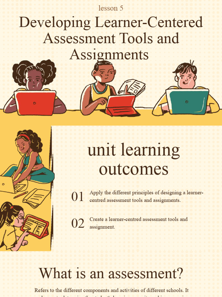 Learner-Centered Assessment Strategies | PDF | Educational Assessment ...