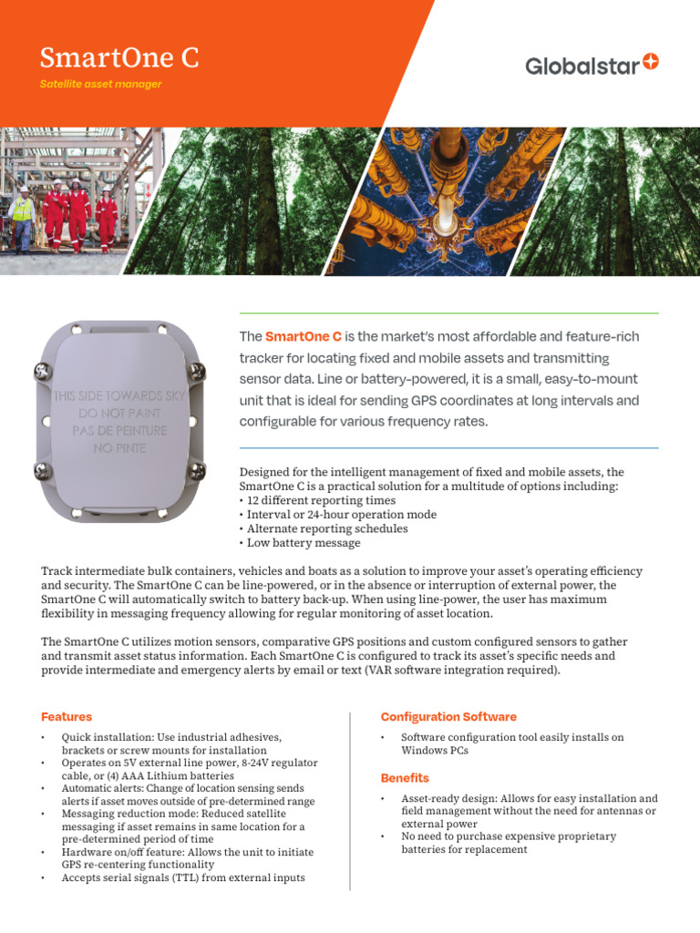 SmartOne-C-Specifications | PDF | Global Positioning System | Computer ...