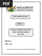 Physical Sciences Grade 12 Task 4: Experiment 2 Internal and Equivalent ...