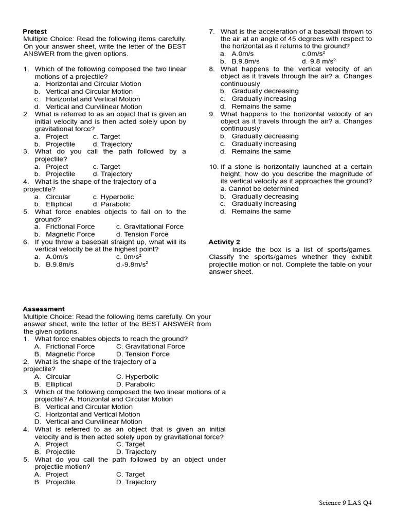 SCIENCE | PDF | Force | Physical Phenomena