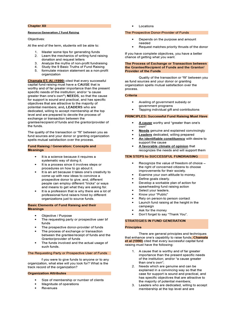 NSTP Second Sem | PDF | Fundraising