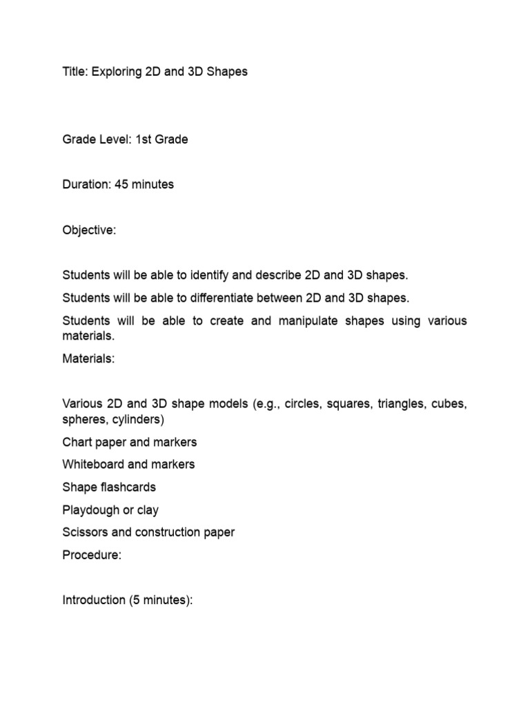 SAMPLE LP | PDF | Shape