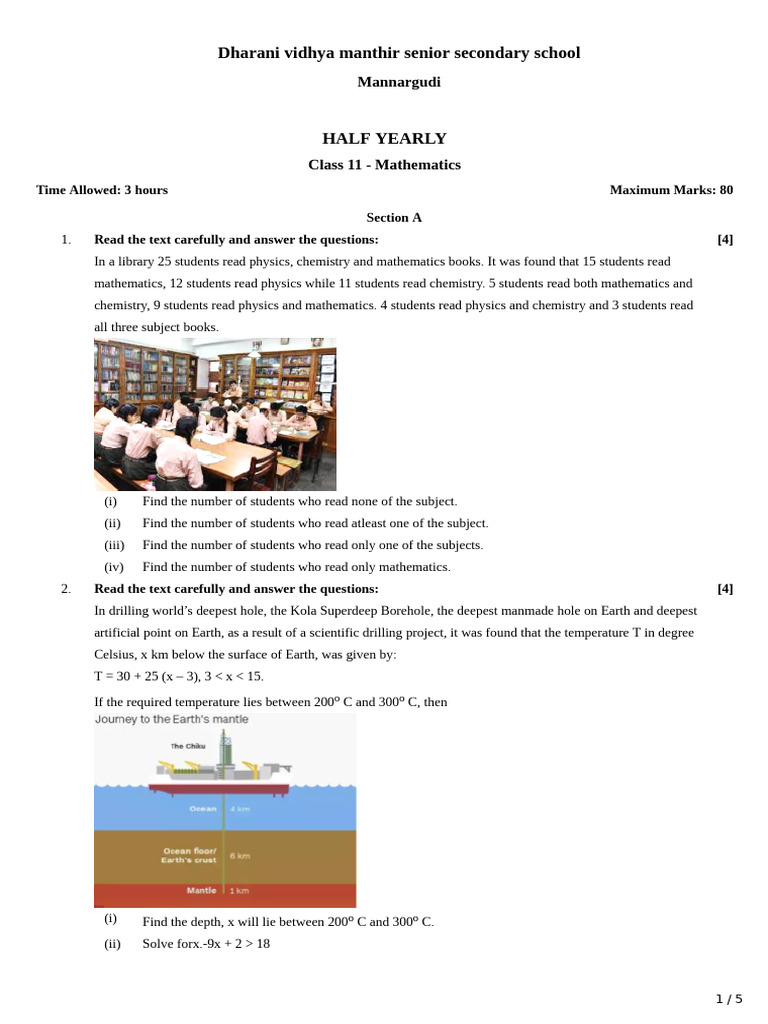 class 11 maths practice paper | PDF | Mathematics | Geometry