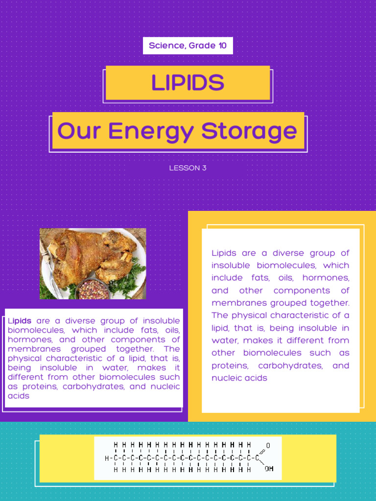 lipids | PDF | Lipid | Fatty Acid