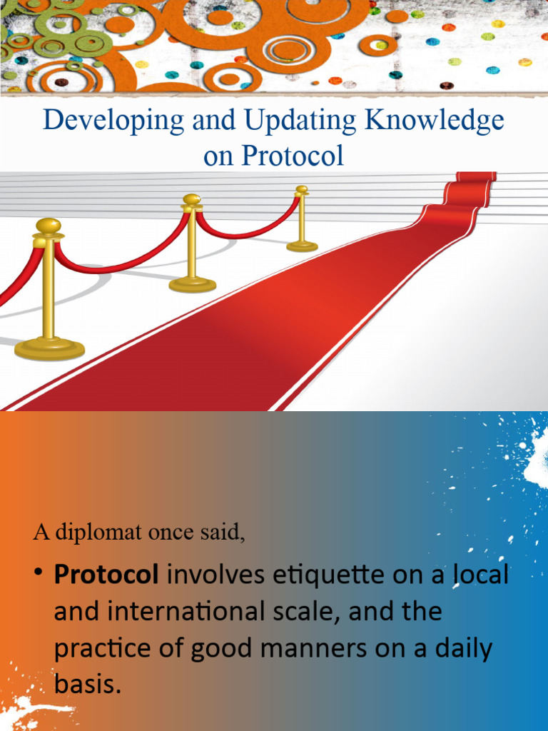Protocol | Download Free PDF | Etiquette