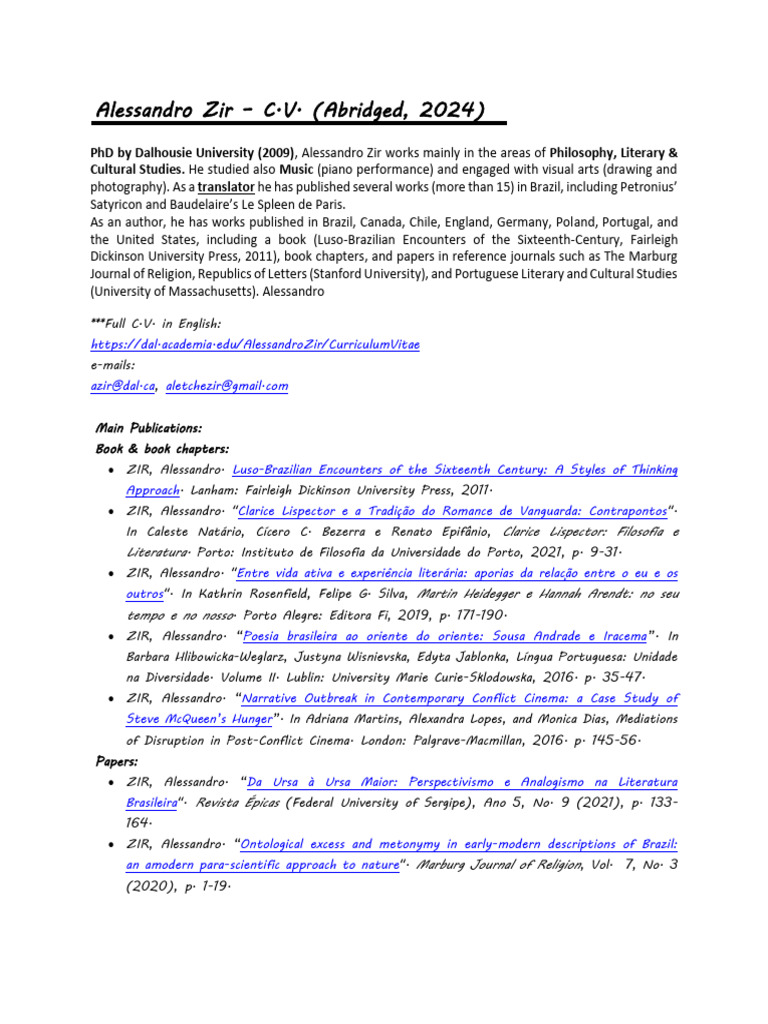 zir cv english abridged april2024 | PDF