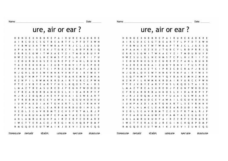 Word Search Year 1 Week 2 Day 4 | PDF