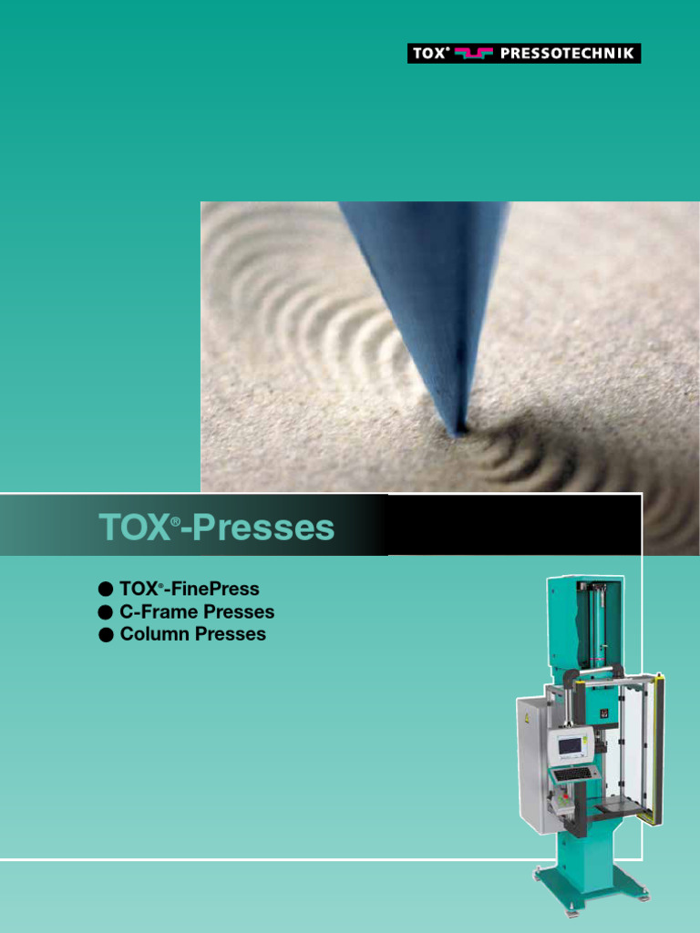 TOX Presses 60 Us | PDF | Sheet Metal | Mechanical Engineering
