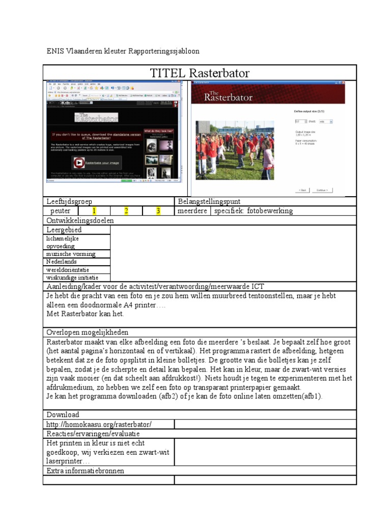 Rasterbator | PDF