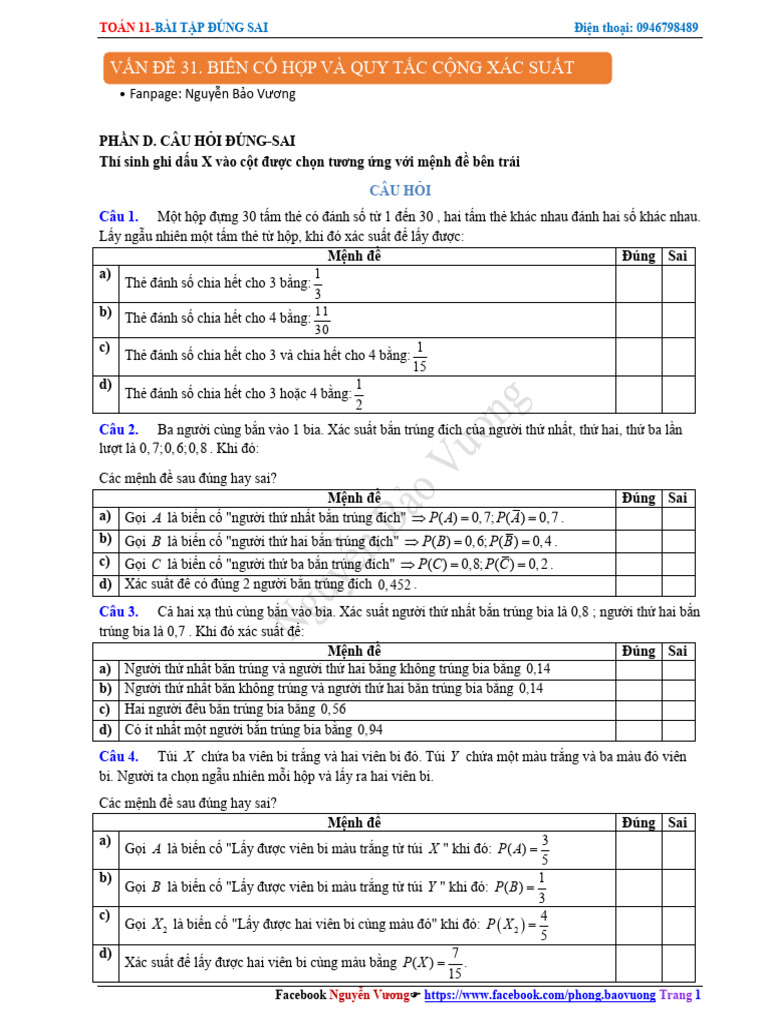 Váo N Ä Á 31. BIáo3 4N Cá Há P VÃ QUY Táo®C Cá NG XÃ C SUáo T - Ä Ã NG SAI | PDF