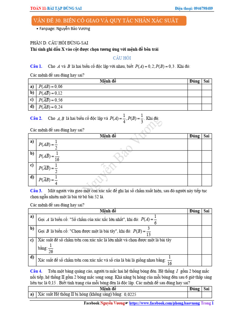 Váo N Ä Á 30. BIáo3 4N Cá GIAO VÃ QUY Táo®C NHÃ N XÃ C SUáo T - Ä Ã NG SAI | PDF