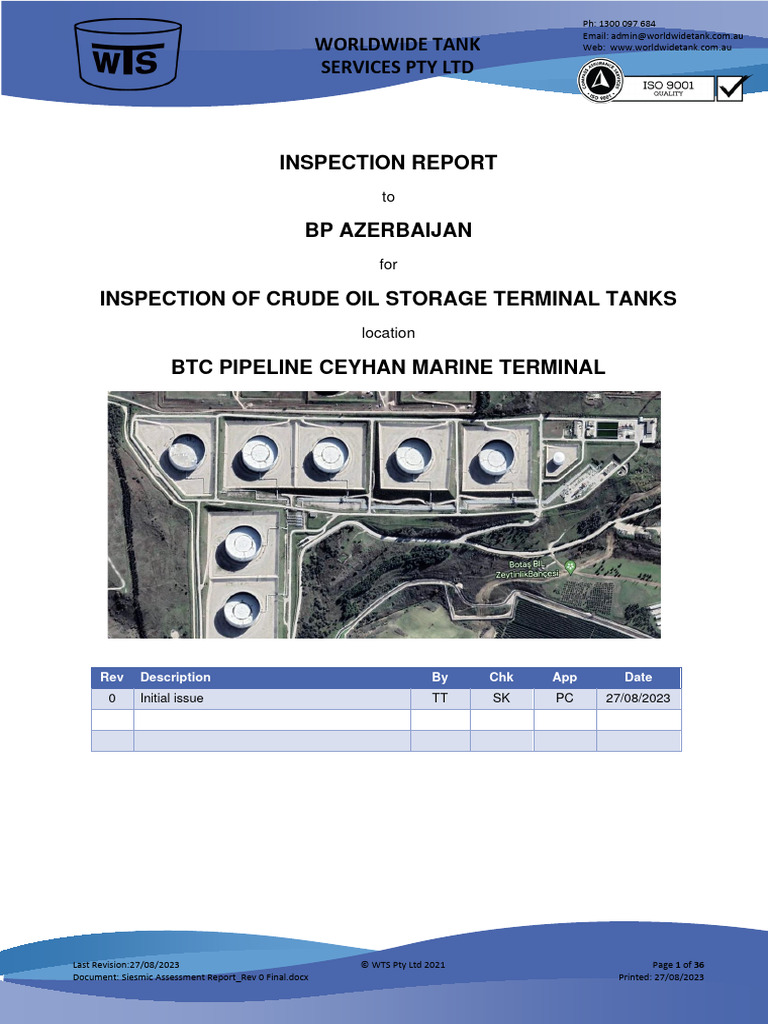 Seismic Assessment Report - Rev 0 Final | PDF | Waves | Applied And ...