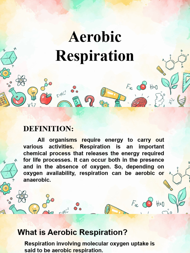 Aerobic Respiration | PDF | Cellular Respiration | Diet & Nutrition