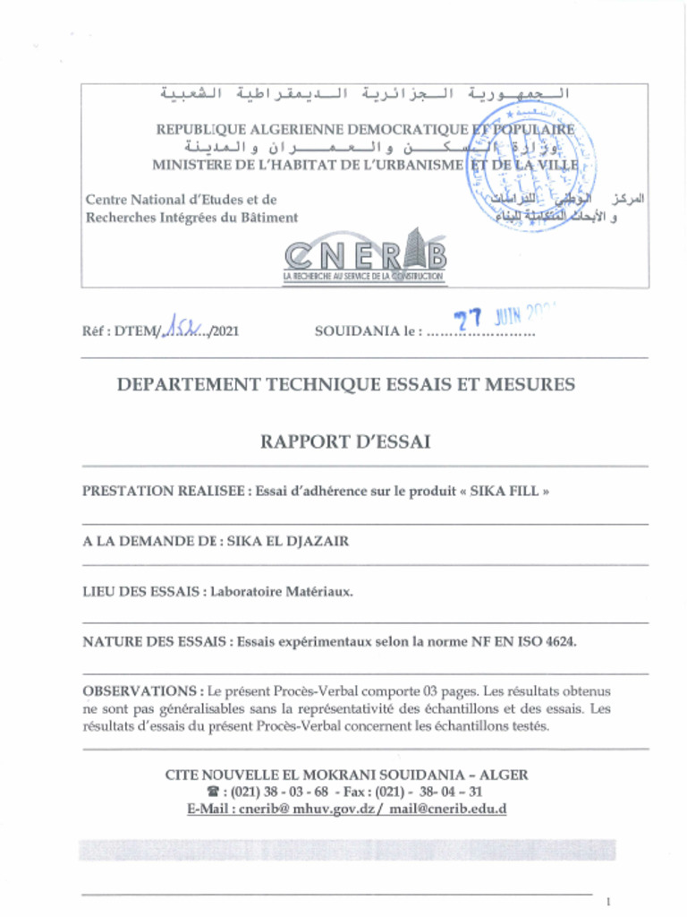 Pv Cnerib SikaFill | PDF