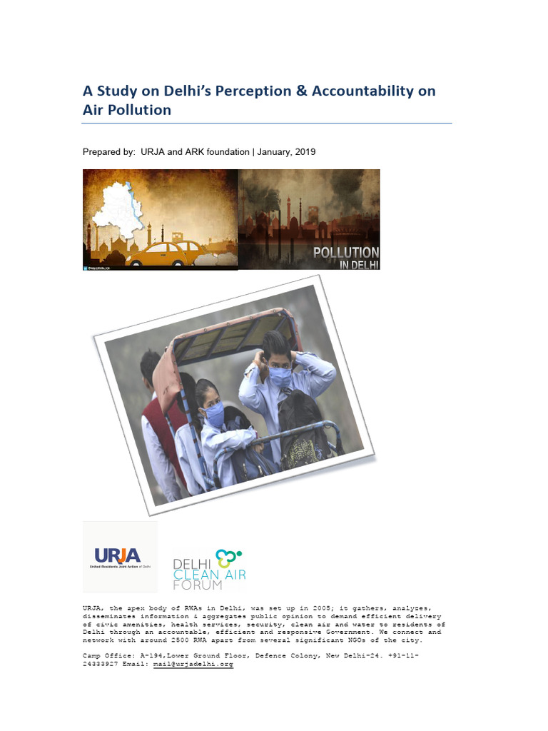 RTI Survey Report On Delhis GRAP URJA | PDF | Questionnaire | Delhi