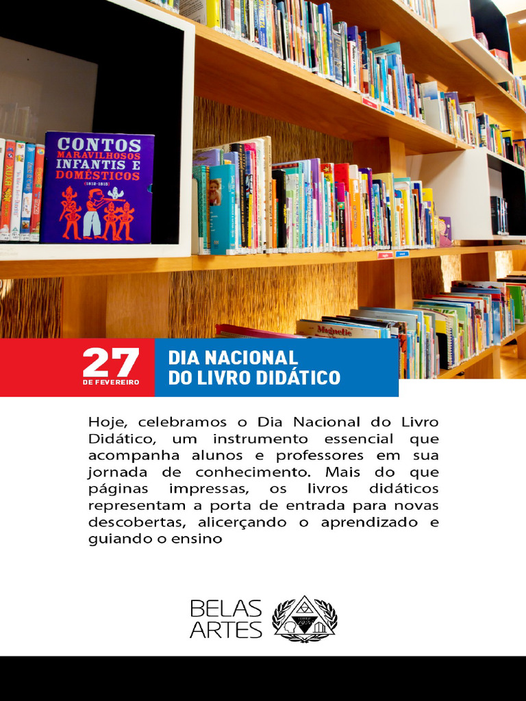 Dia Nacional Do Livro Didático 2024 | PDF