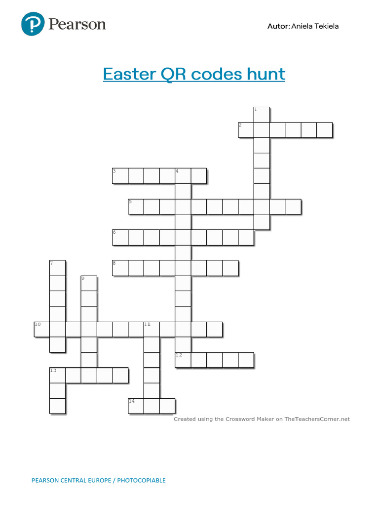 Easter QR Codes Hunt Aniela Tekiela | PDF