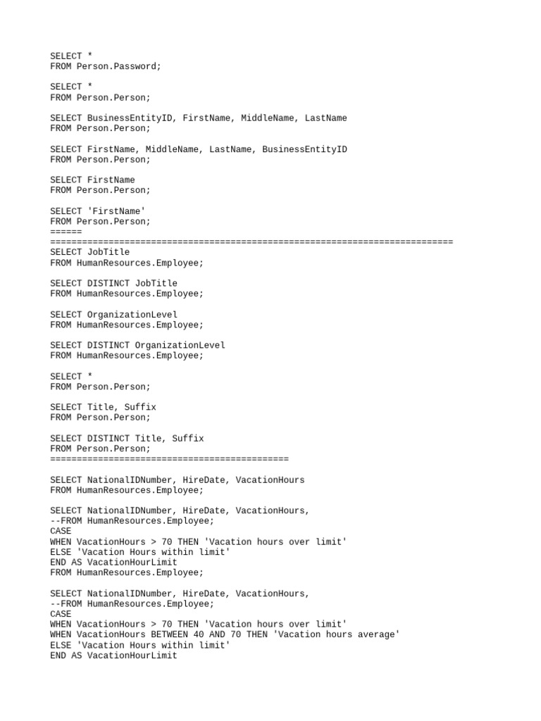 SQL Server | PDF | Software Design | Databases