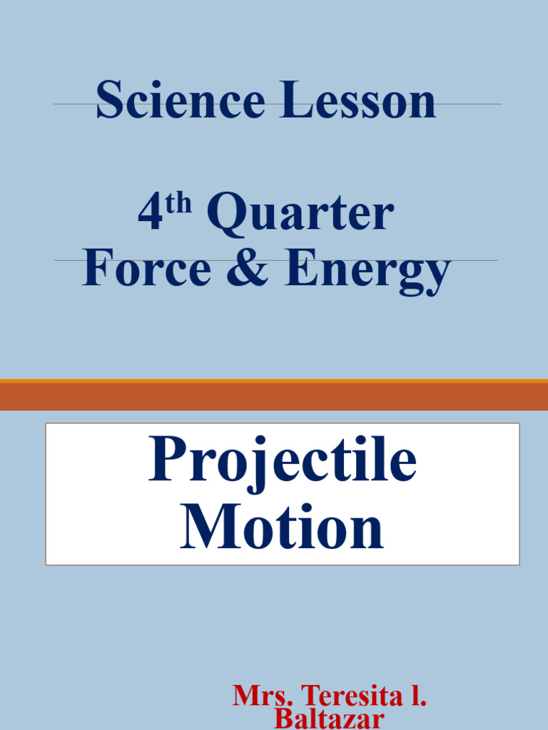 Understanding Projectile Motion Concepts | PDF | Projectiles | Acceleration