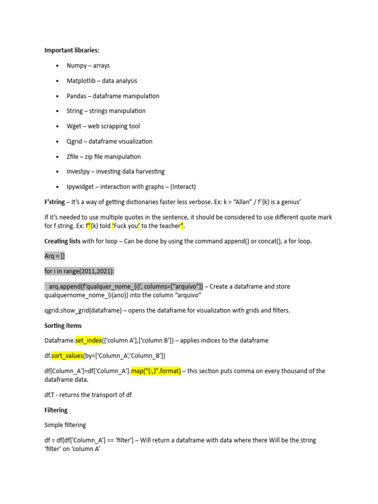 Manipulating Dataframes Beginner Pdf Computer Programming Data 5810