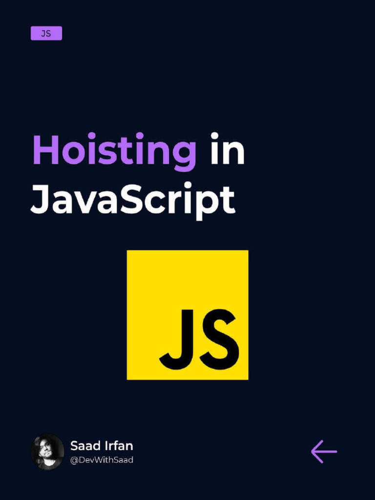 Hoisting in JavaScript | PDF Hoisting in JavaScript | PDF