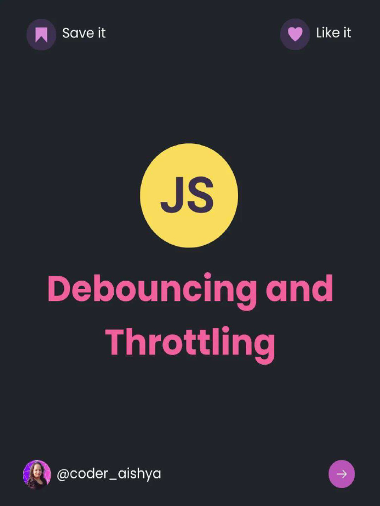 Debouncing and Throttling in Js | PDF