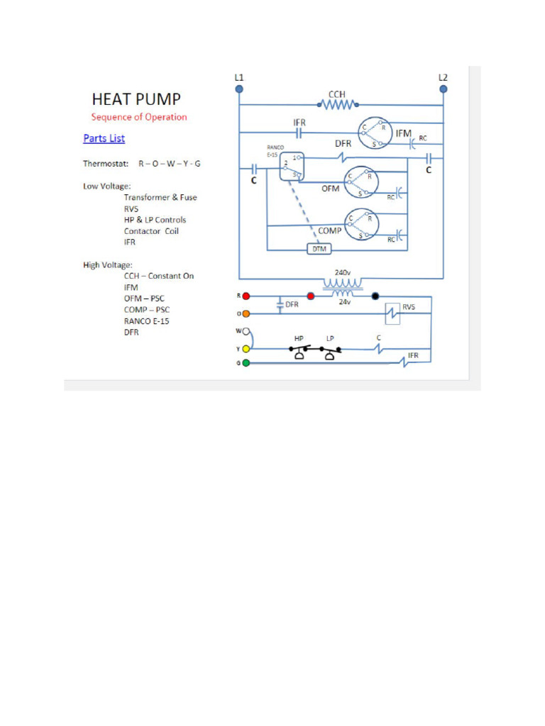 Heat Pump Schematic | PDF