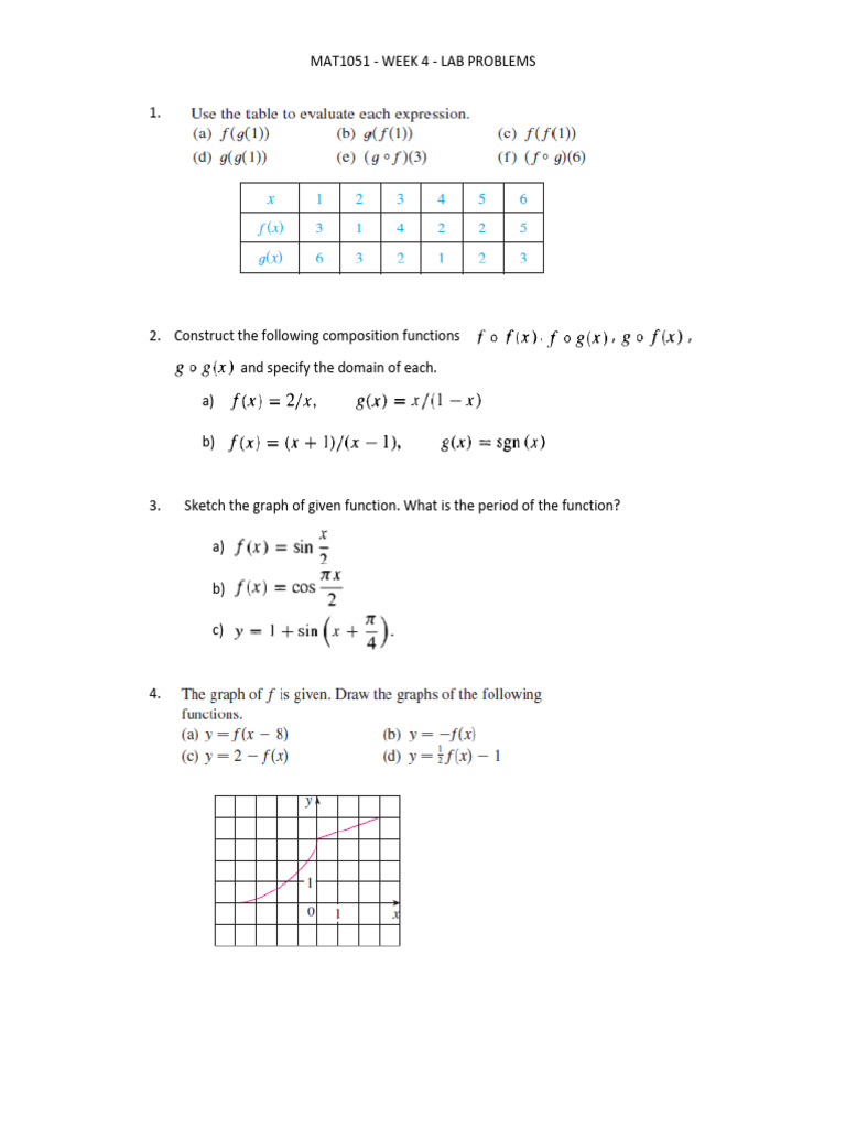 LAB - WEEK4 (Exercises) | PDF