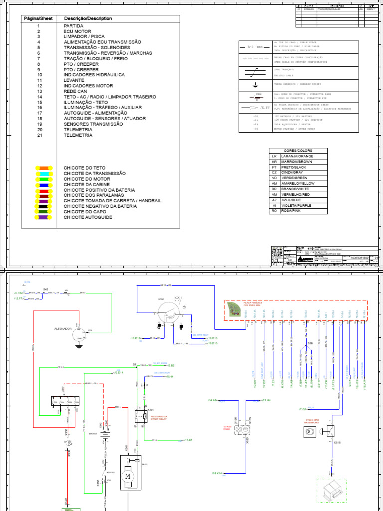 Diagrama Serie A4 HiTech - Mar17 | PDF | Visão | Arco-íris