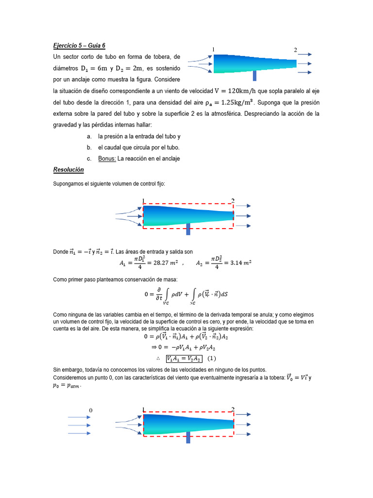 Ej 5 Guia 6 | Descargar gratis PDF | Mecanica clasica | Mecánica