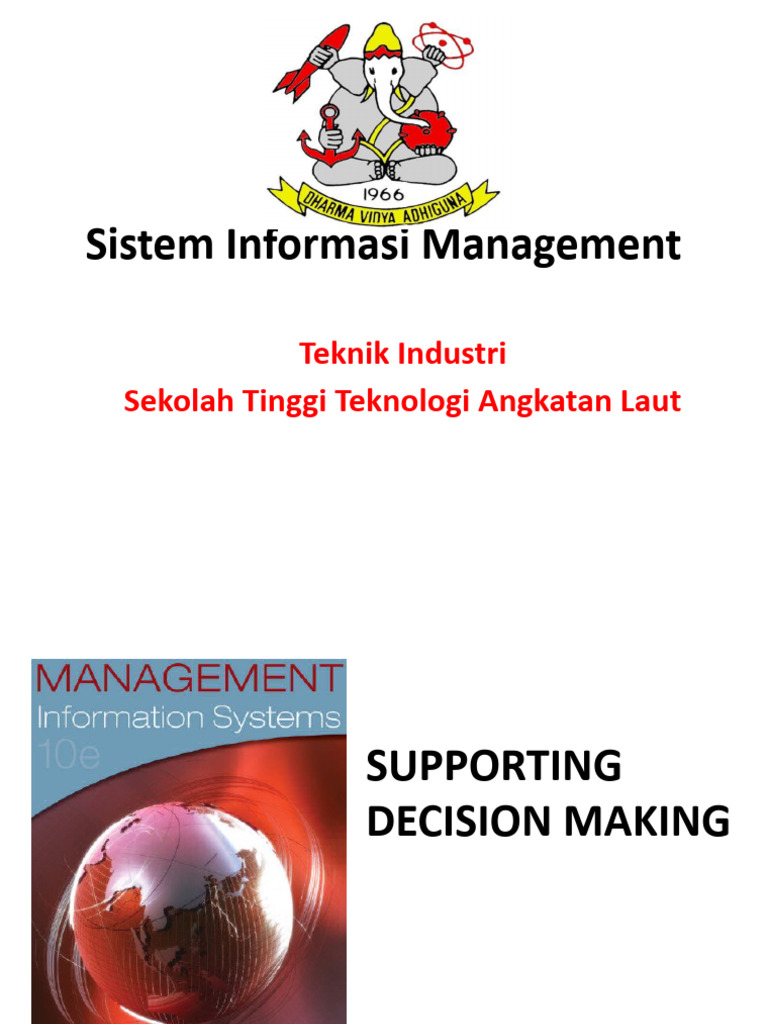 Sistem Informasi Management 10 Pdf Geographic Information System Decision Support System