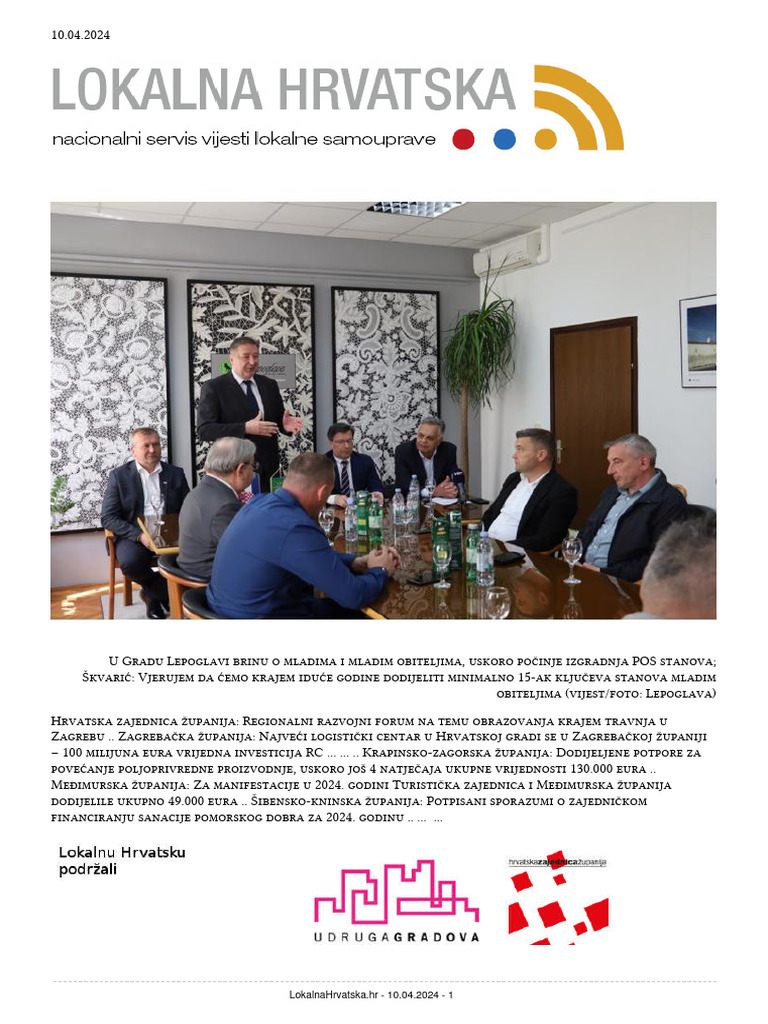 Lokalna Hrvatska 20240410 | PDF
