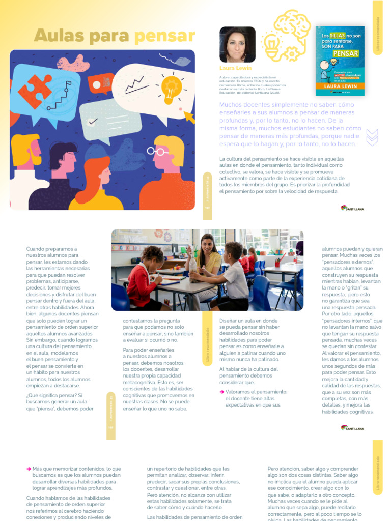 Laura Lewin Ruta Maestra Ed33 | PDF | Pensamiento | Enseñando