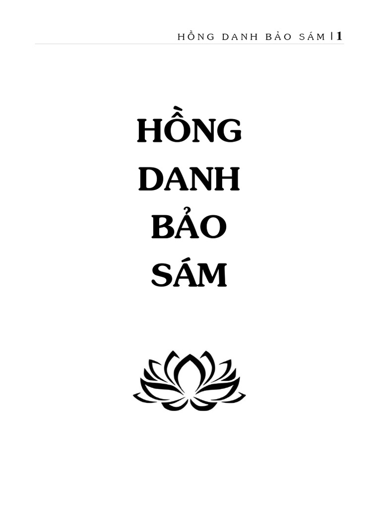Nghi TH C H NG Danh B o Sám | PDF