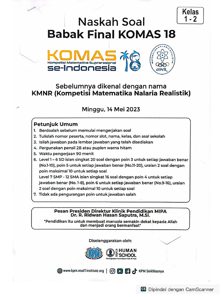 1-2 Final KOMAS 18 | PDF