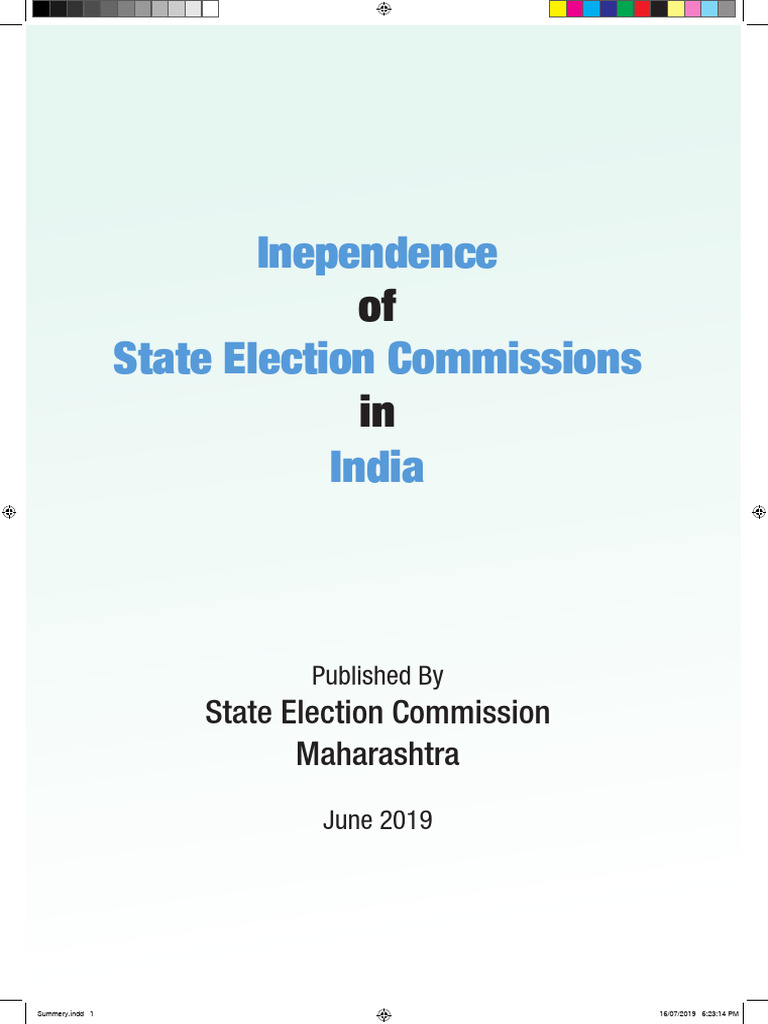 Independence of State Election Commissions | PDF | Expense | Governance