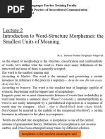 Infix and Circumfix Examples Explained | PDF | Word | Morphology ...