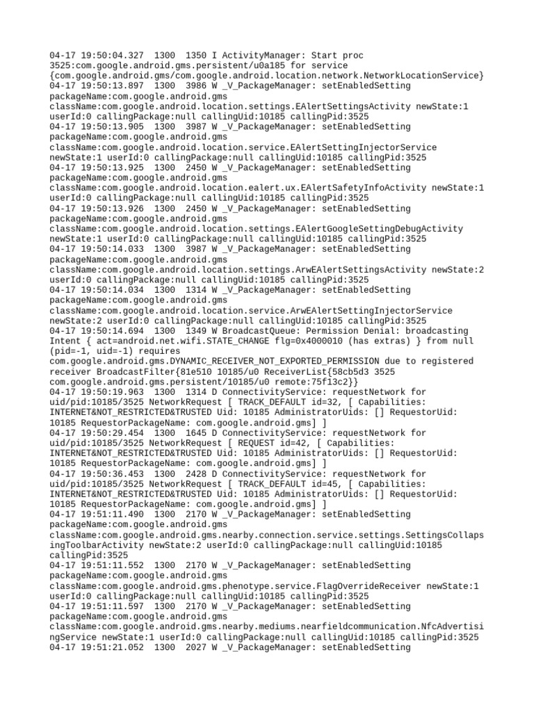 Log | PDF | System Software | Computing Platforms