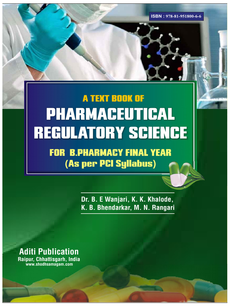Pharmaceutical Regulatory Science | PDF | Phases Of Clinical Research ...