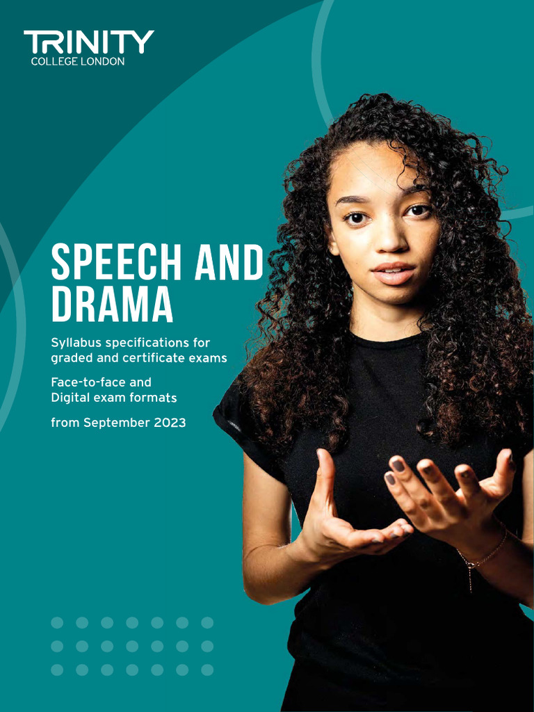 Speech and Drama Syllabus Specs - ONLINE | PDF | Cognition | Human ...
