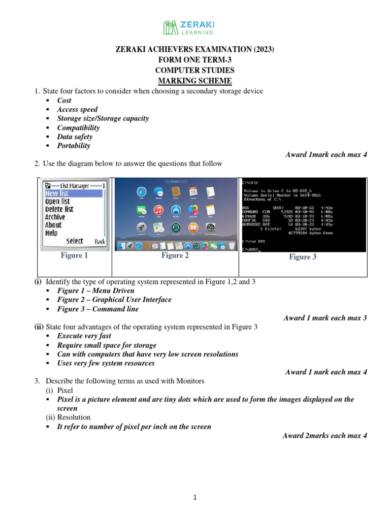 Comp | PDF | Computer Data Storage | Operating System