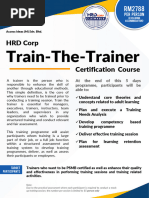 HRD Corp TTT Exemption Criteria Guide | PDF | Vocational Education ...