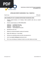 Graad 9 Afrikaans EAT Kom Ons Oefen Die Infinitief | PDF