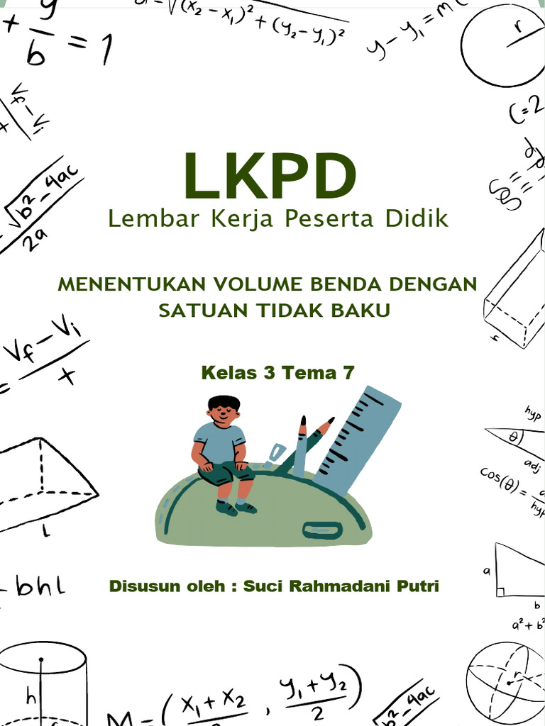 Mengukur Volume Benda dengan Satuan Tidak Baku | PDF